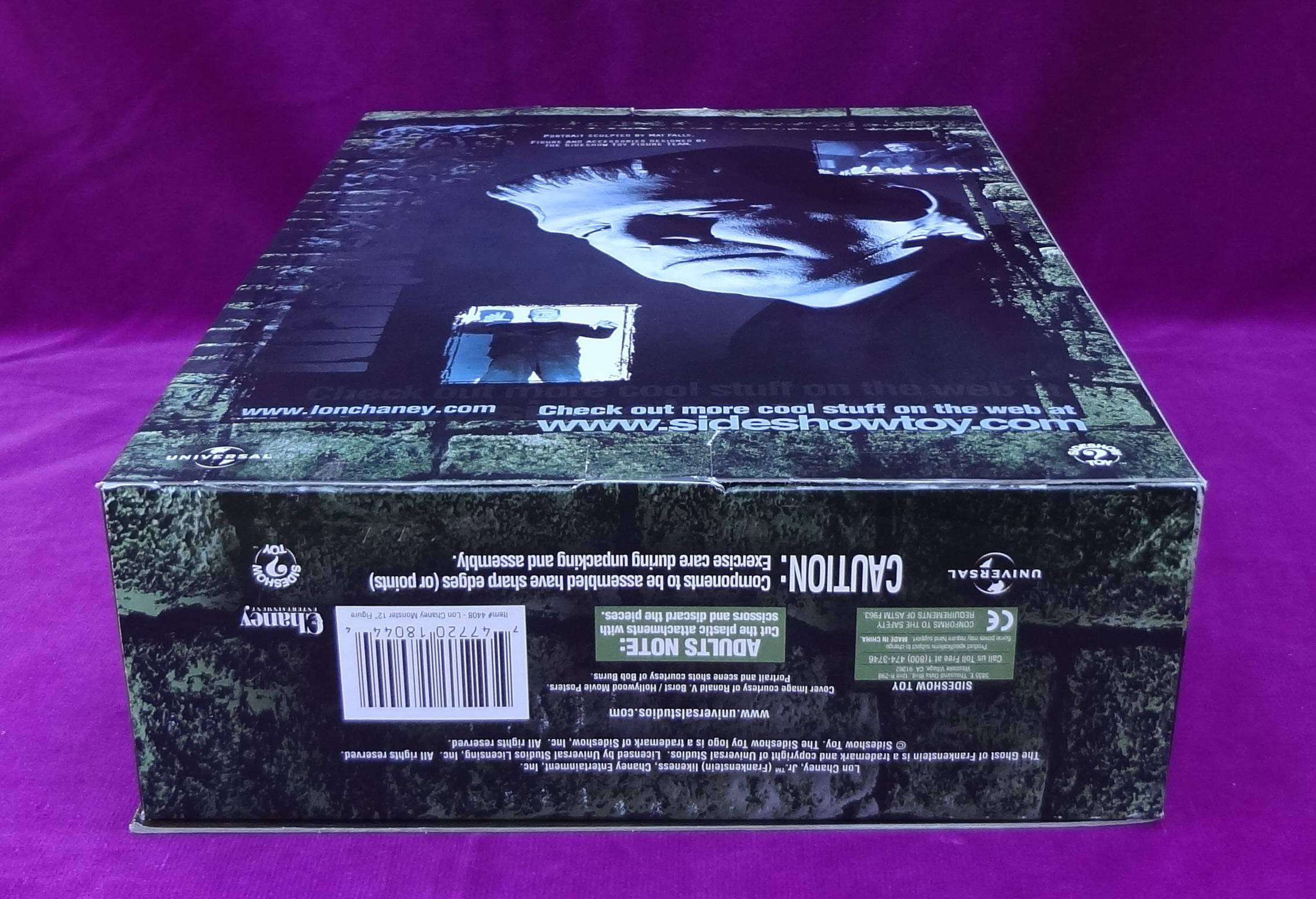 Sideshow Ghost of Frankenstein New Lon Chaney Jr. 12” 1/6 Scale Action ...