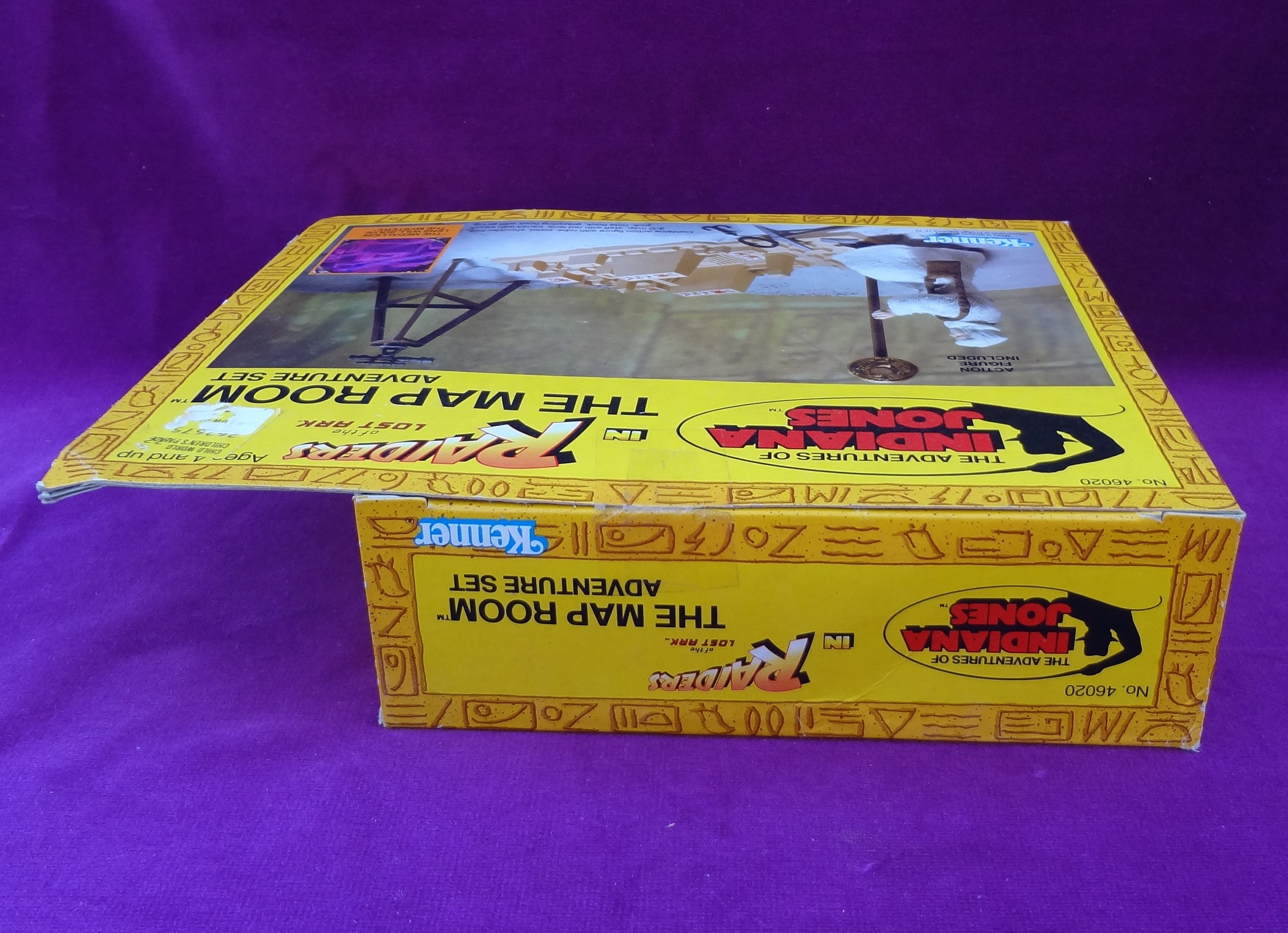 1982 the Map Room, Indiana Jones Raiders of the Lost Ark Play Set for 3 ...