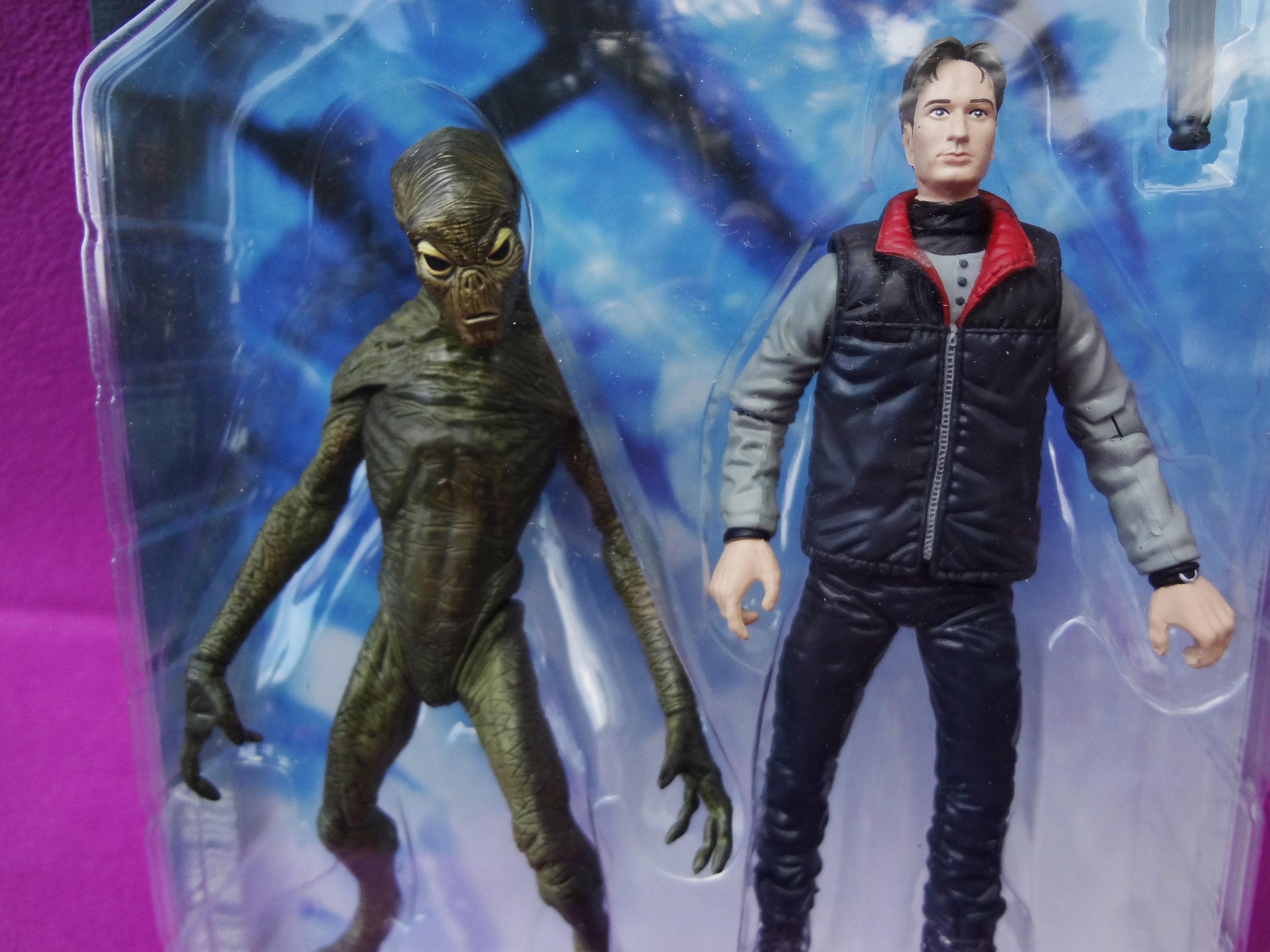 The X-files Agent Mulder & Alien * Series 1 * Vintage 1998 * Ultra ...