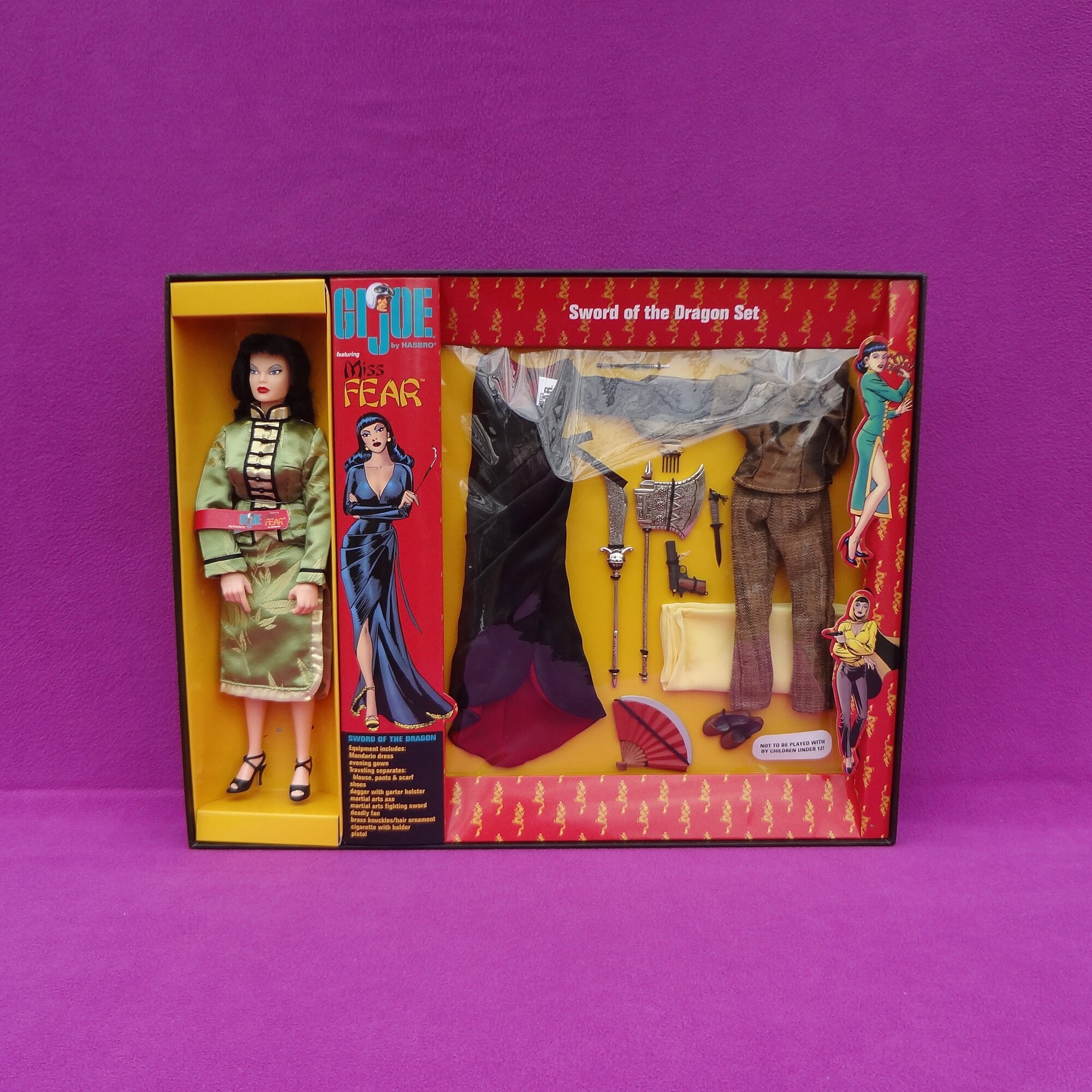 GI Joe Miss Fear Dangerously Beautiful Villainess of Blackhawk Sword of ...