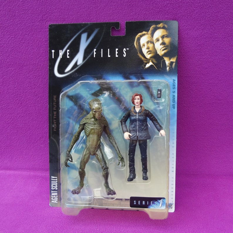 The X-files Agent Scully & Alien * Series 1 * Vintage 1998 * Ultra ...