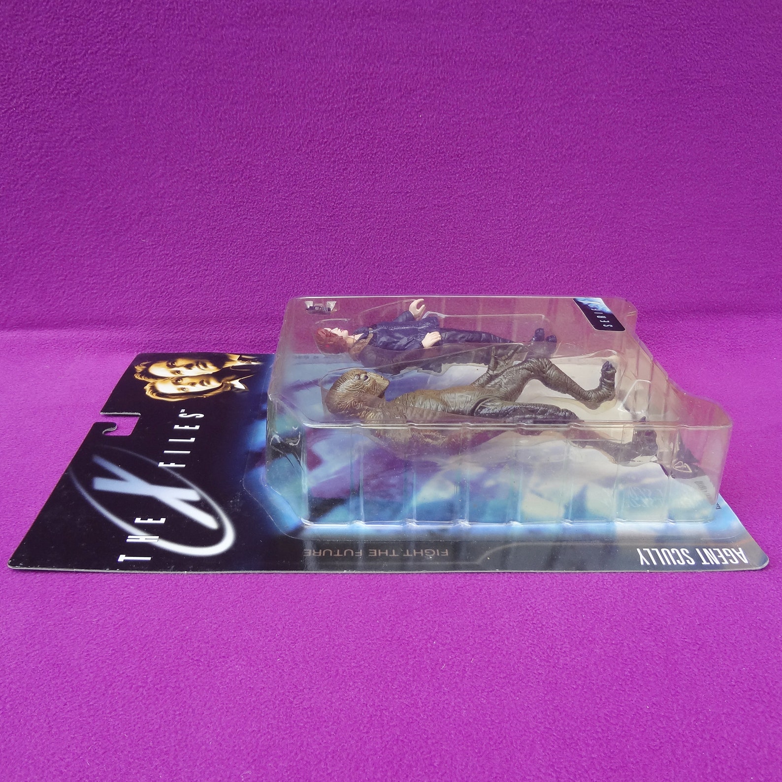 The X-files Agent Scully & Alien Series 1 Vintage 1998 Ultra Action ...