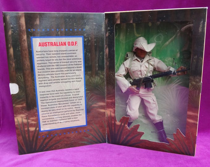 GI JOE Classic Collection Australian O.D.F. African American Hasbro ...