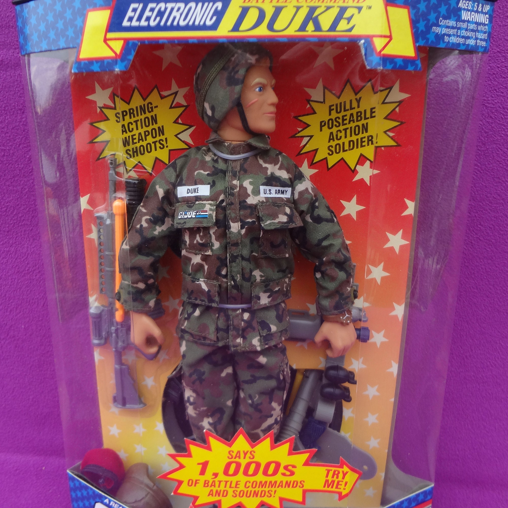 G.I. Joe Hall of Fame Electronic Battle Command Duke Fully - Etsy