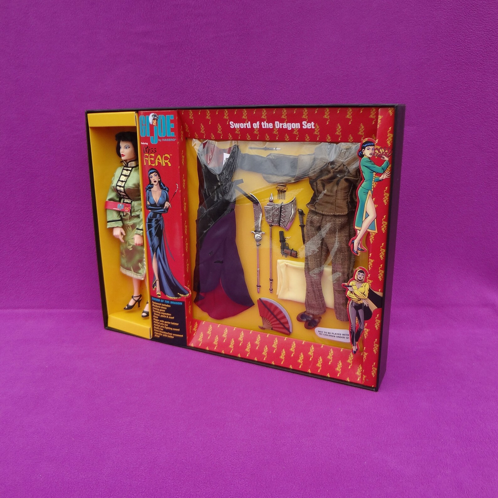 GI Joe Miss Fear Dangerously Beautiful Villainess of Blackhawk Sword of ...