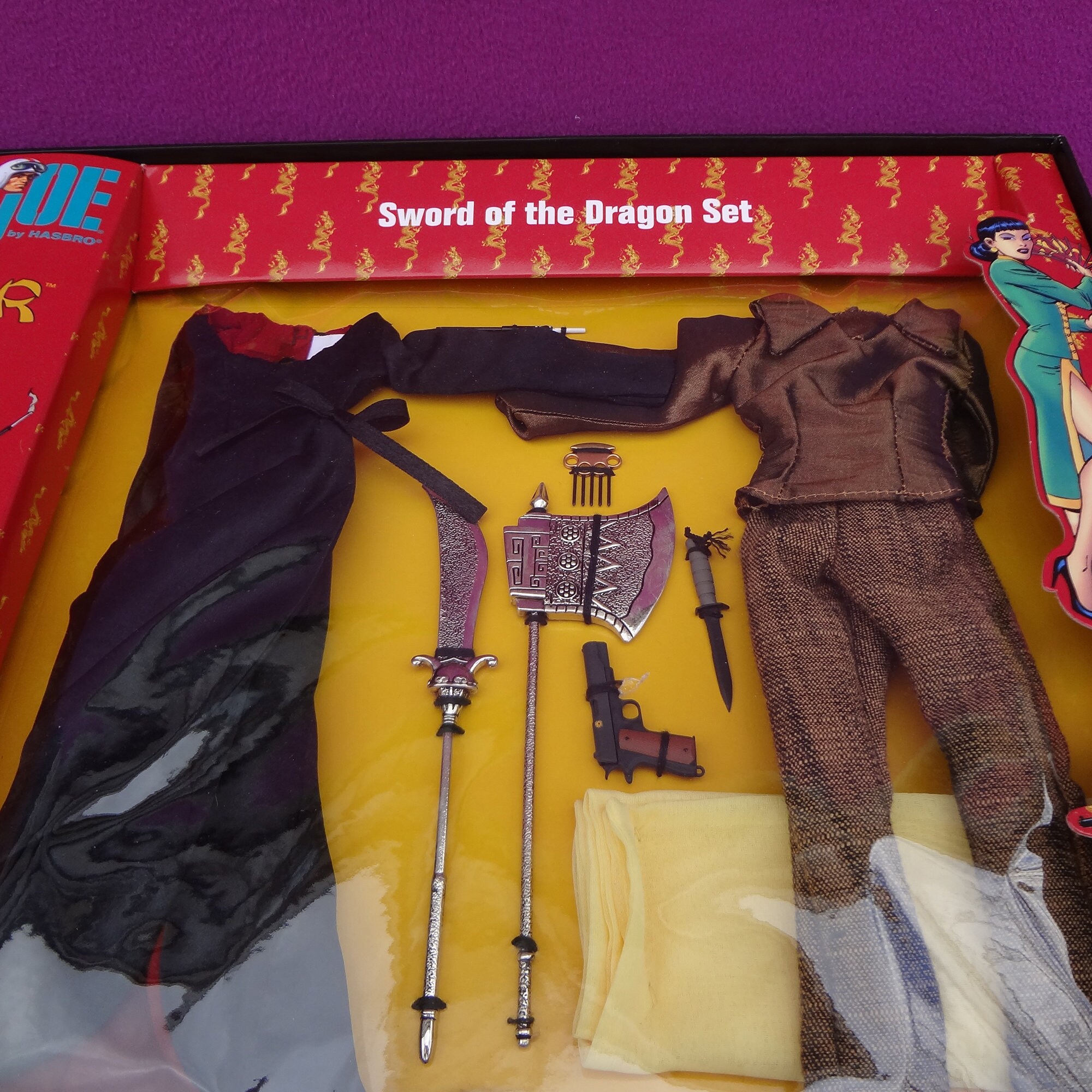 GI Joe Miss Fear Dangerously Beautiful Villainess of Blackhawk Sword of ...