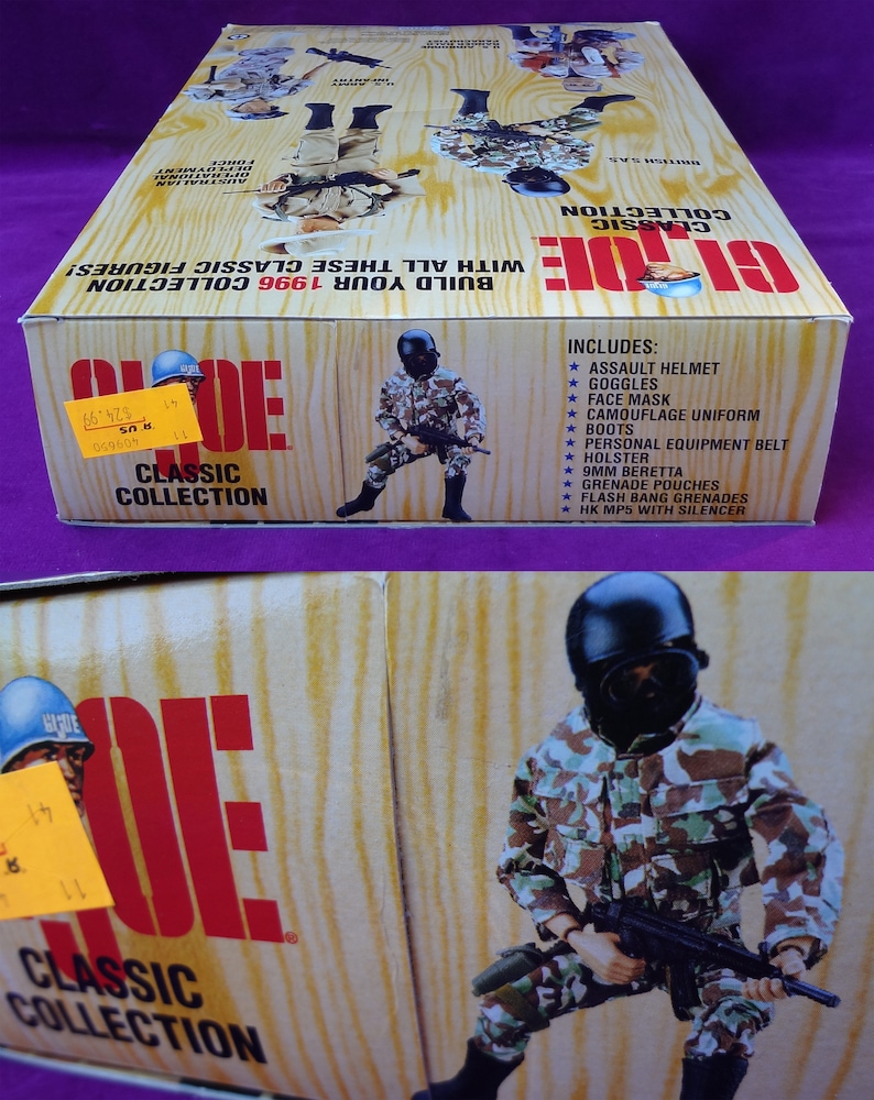 GI JOE Classic Collection British S.A.S Hasbro 1996 Vintage | Etsy