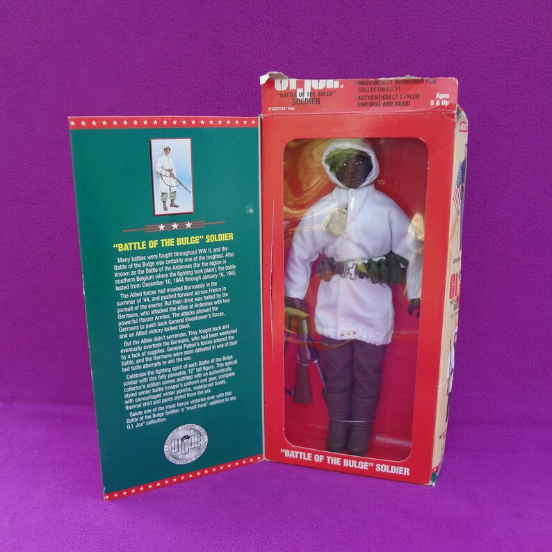 G.i.joe Battle of the Bulge Soldier * Hasbro * Limited Edition ...