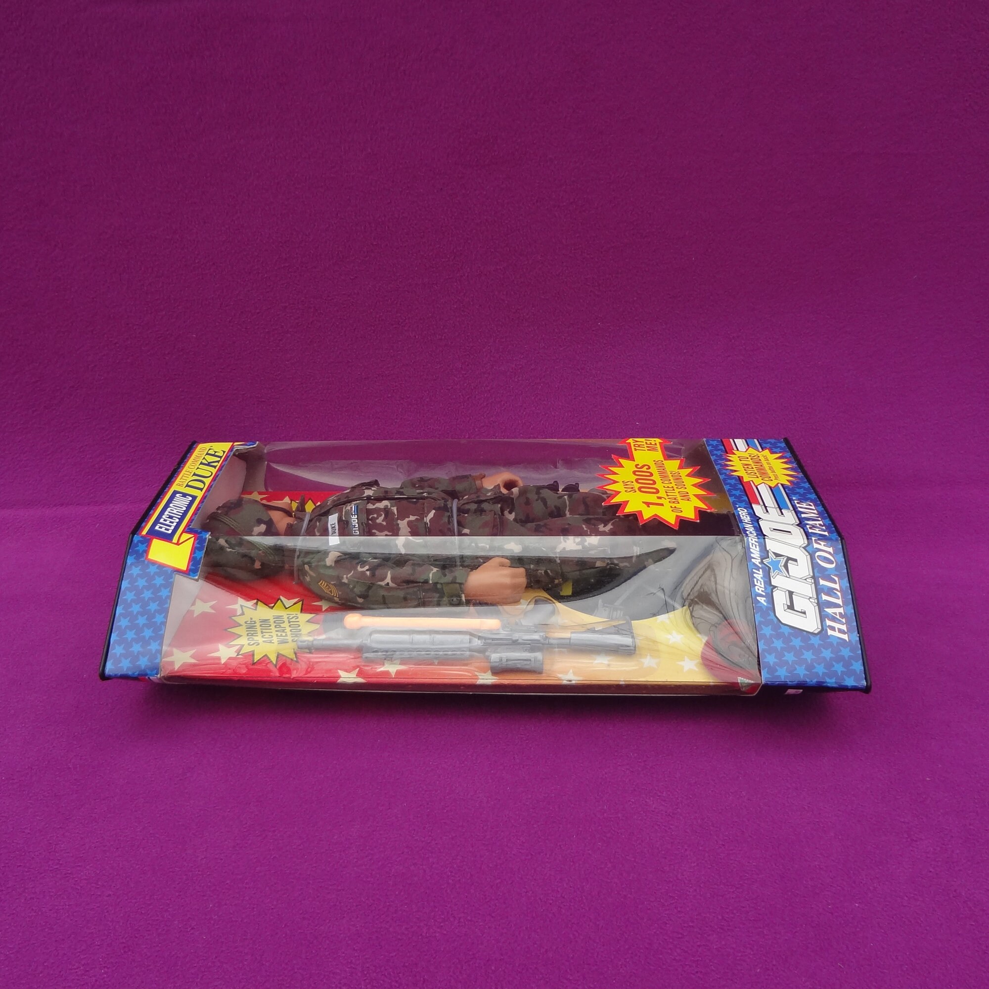 G.I. Joe Hall of Fame Electronic Battle Command Duke Fully Poseable ...