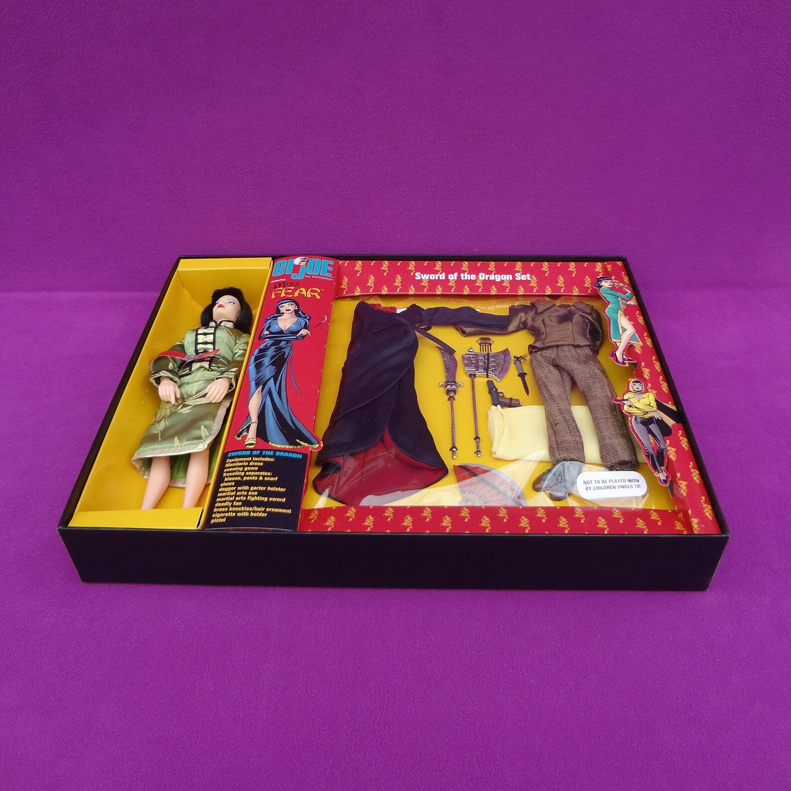 GI Joe Miss Fear Dangerously Beautiful Villainess of Blackhawk Sword of ...