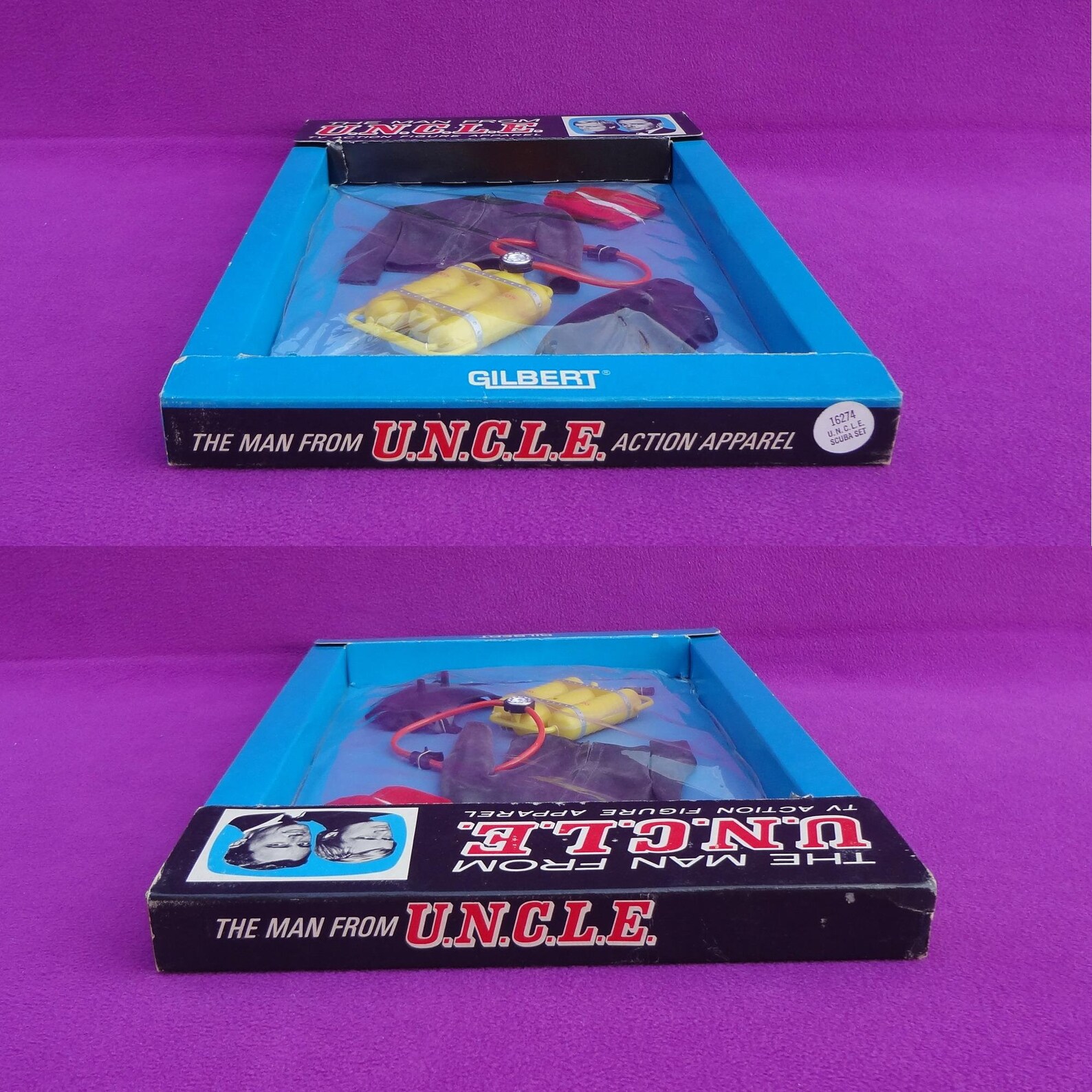 1966 Gilbert Man From UNCLE 16274 Scuba Set for Man From UNCLE Doll ...