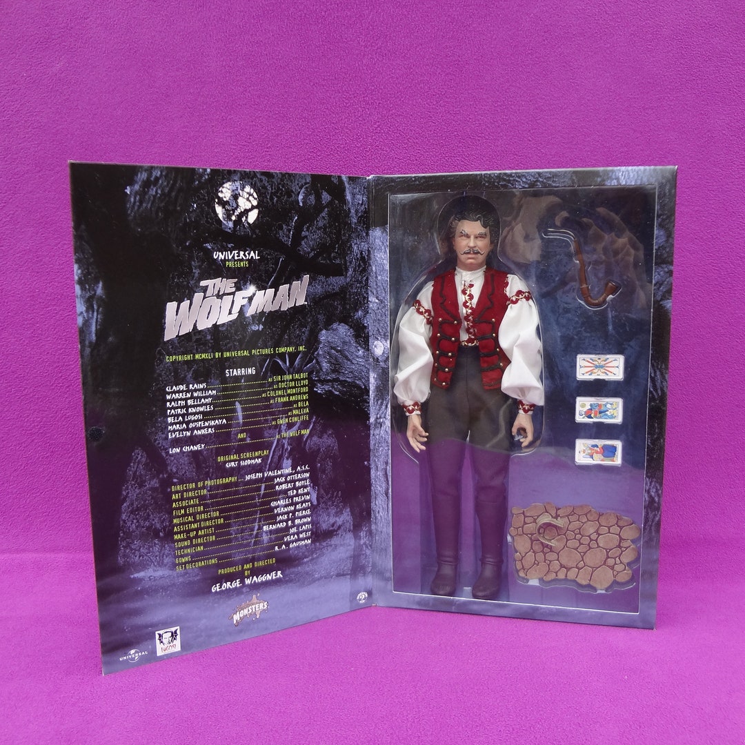 Sideshow Bela the Gypsy the Wolf Man 12 Scale Action Figure Universal ...