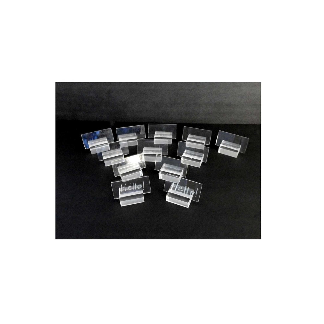 Vintage Acrylic Name Place Holders Set of 12 Two's Company - Etsy