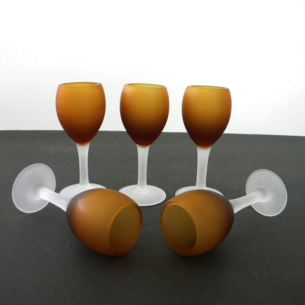 Frosted Glasses - Etsy
