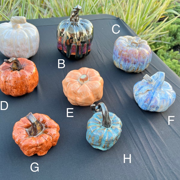 Ceramic Pumpkin - Etsy