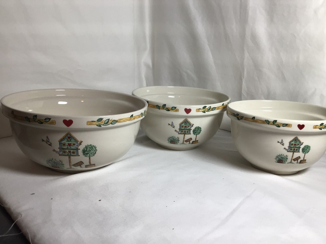 Thomson Pottery Nesting Bowls - Etsy
