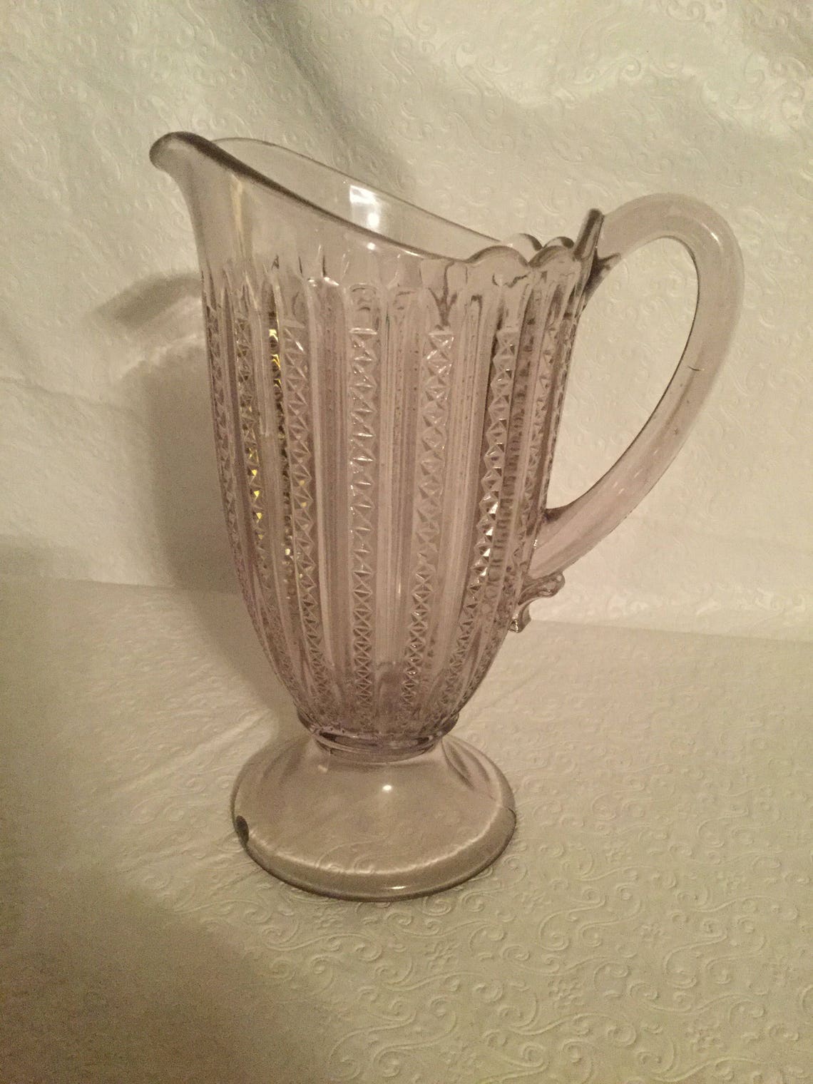 Antique Water Pitcher - Etsy