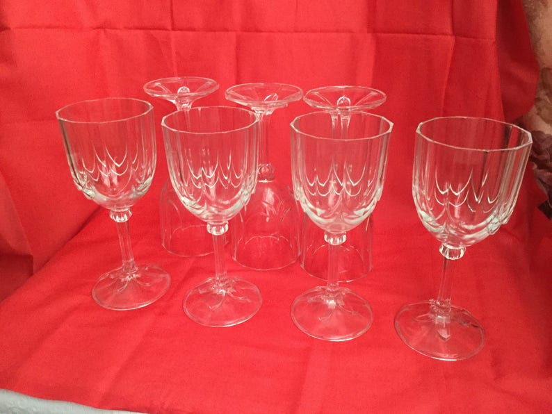 Luminarc France Wine or Water Glass - Etsy