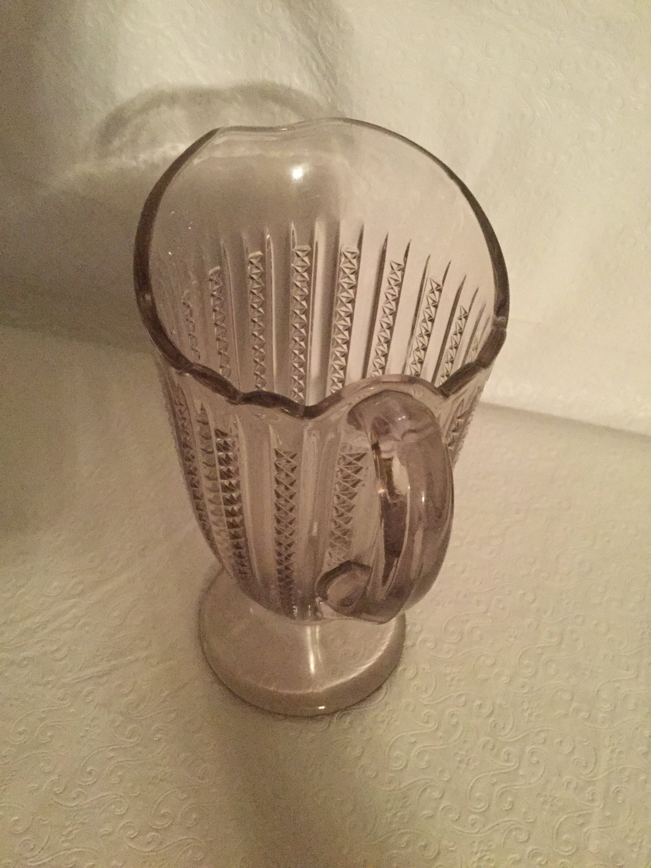 Antique Water Pitcher - Etsy