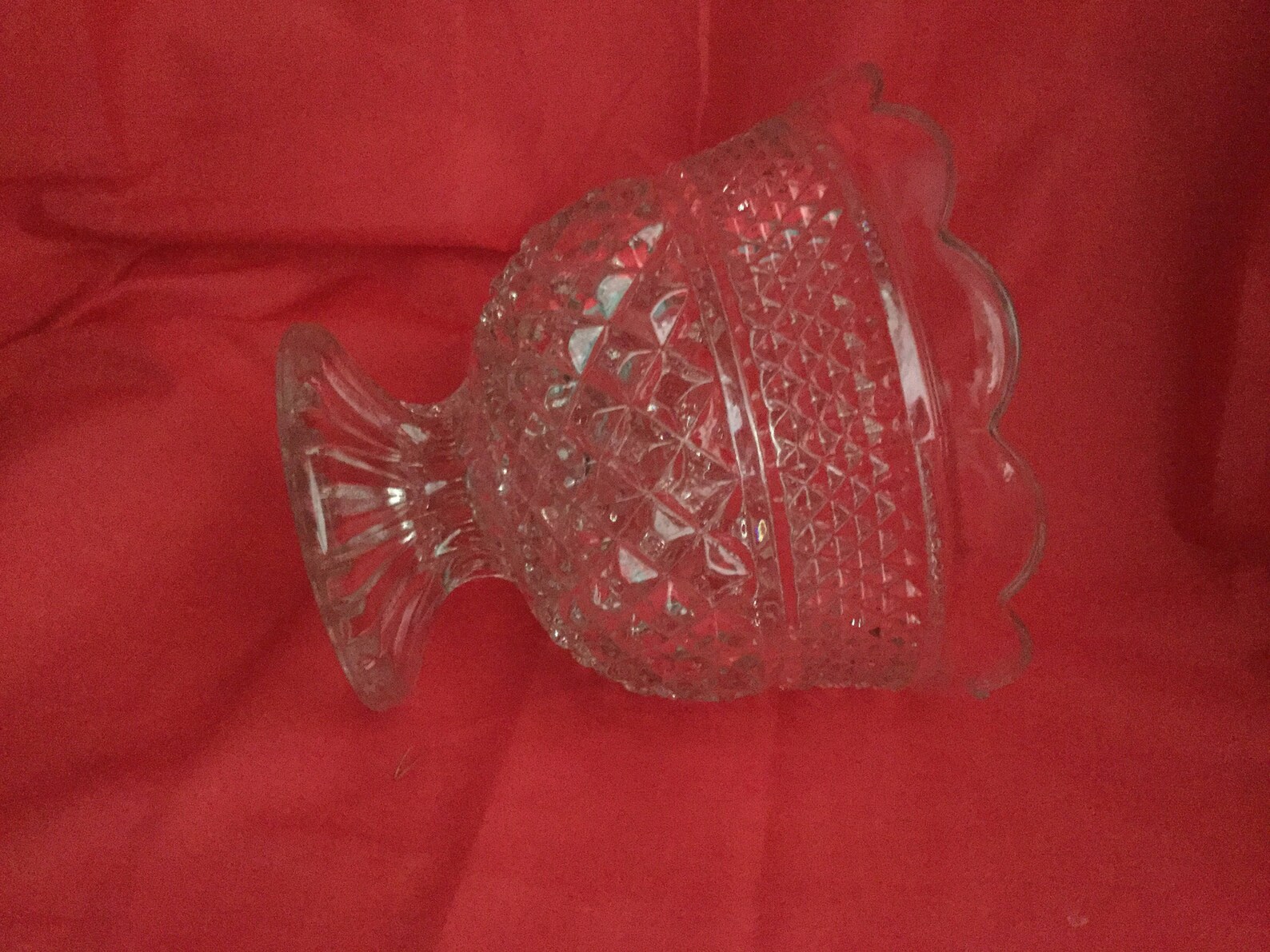 Indiana Glass Compote Bowl - Etsy