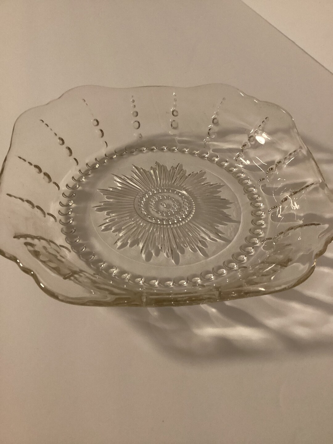 Federal Glass Bowl - Etsy