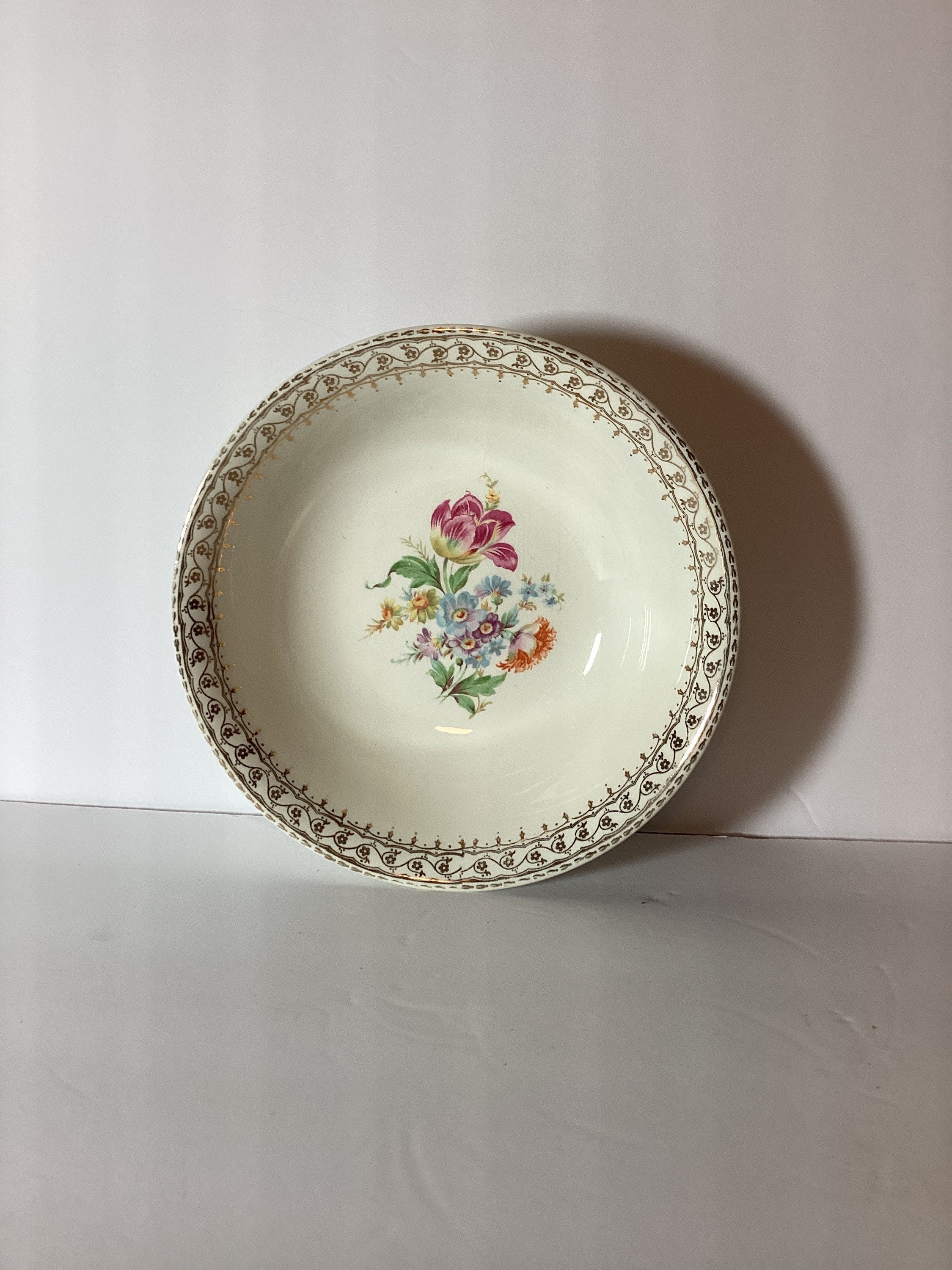 Vintage Glamour Stetson China Bowl. - Etsy