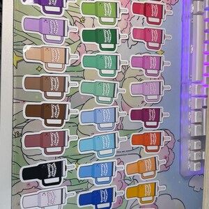 Emotional Support Stanley Sticker, Purple Stanley Cup Sticker ...