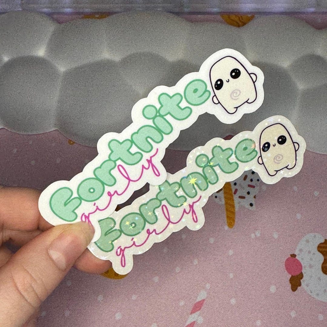 Battle Royale Girly Sticker - Mint Gamer Girly Sticker, Air Sprite ...