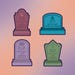 Holographic Tombstone Nostalgia Game Sticker Pack, Nintendogs Sticker ...
