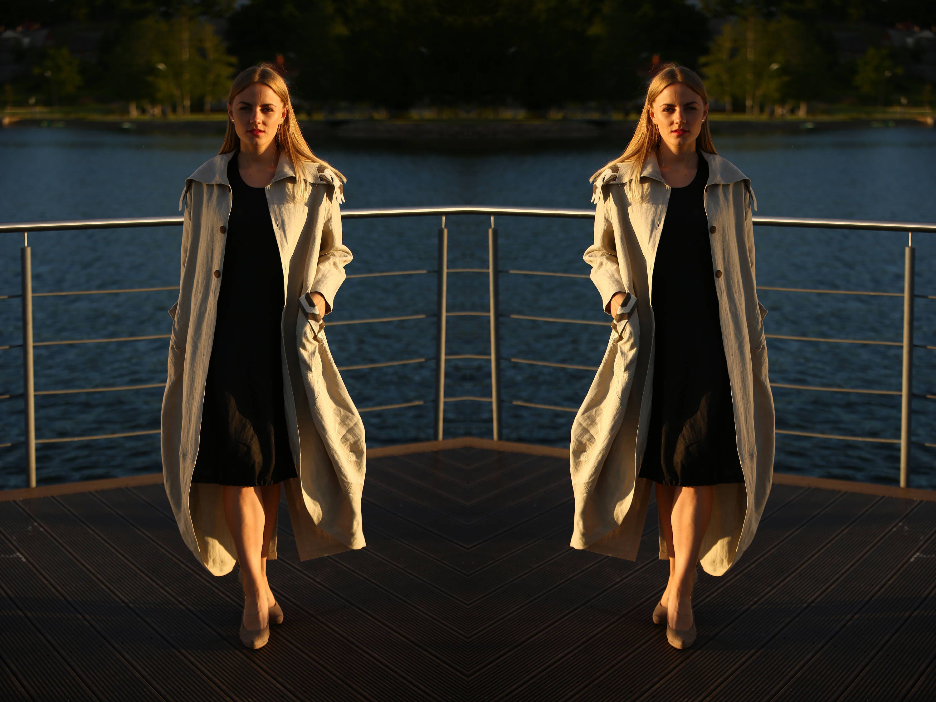 Wrap Linen Coat, Washed Linen Jacket, Long Linen Coat Made of Baltic ...