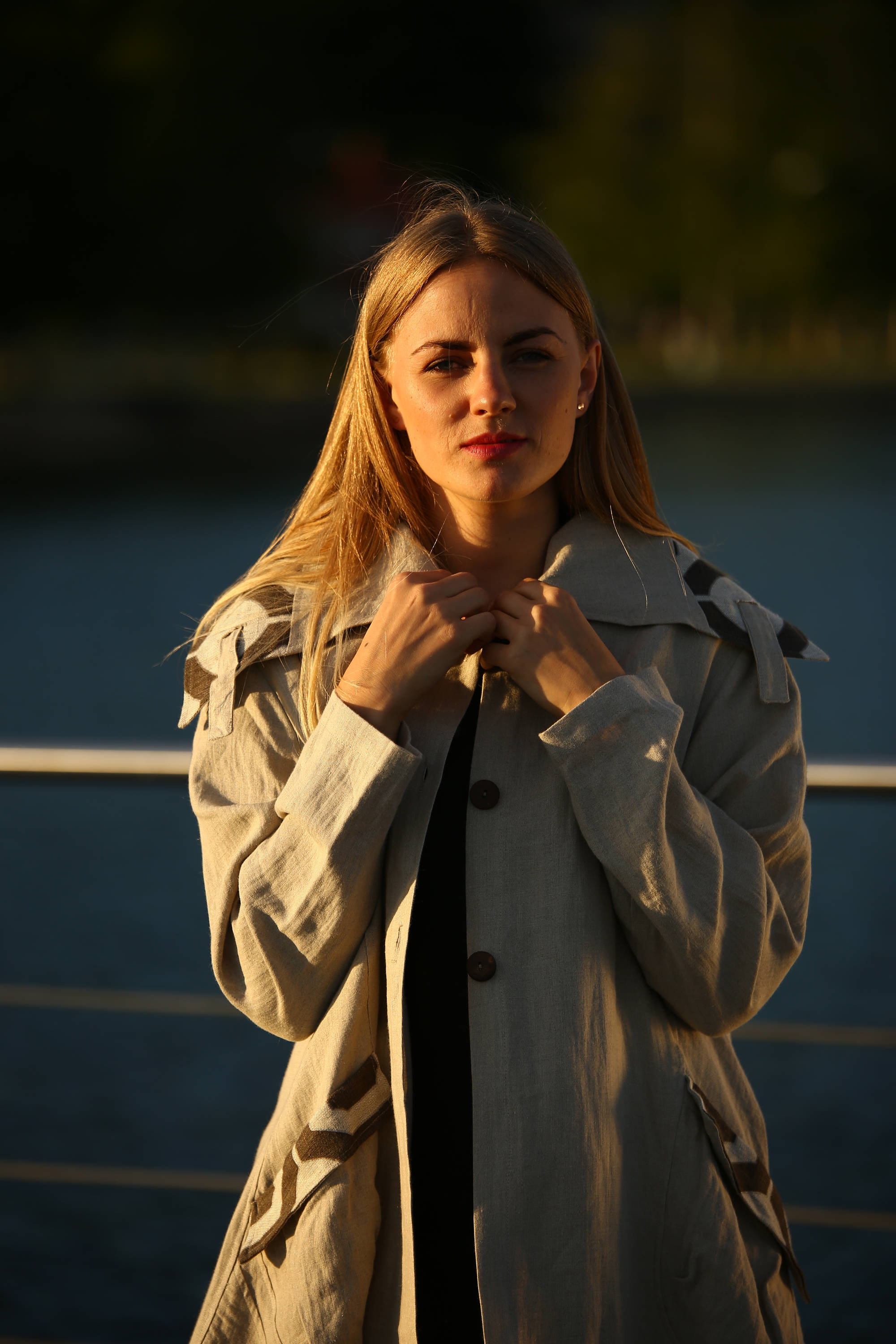 Wrap Linen Coat, Washed Linen Jacket, Long Linen Coat Made of Baltic ...