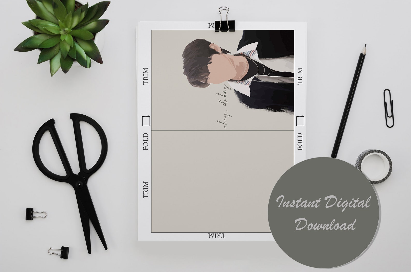 True Beauty Card, Seo Jun Printable Card, True Beauty Card, Digital ...