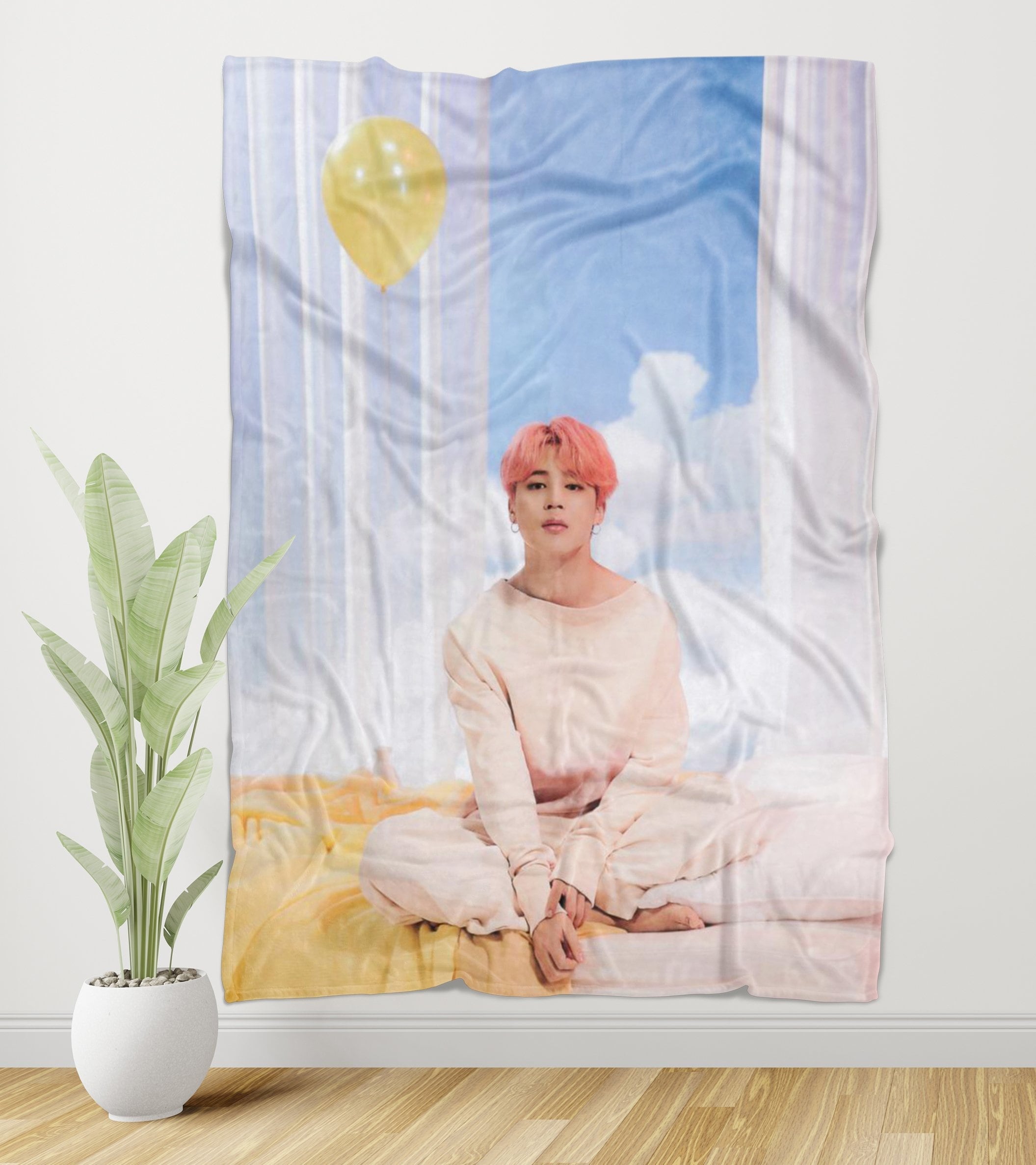 Jimin BTS Fleece Blanket BTS Blanket K Pop Blanket Gift for - Etsy