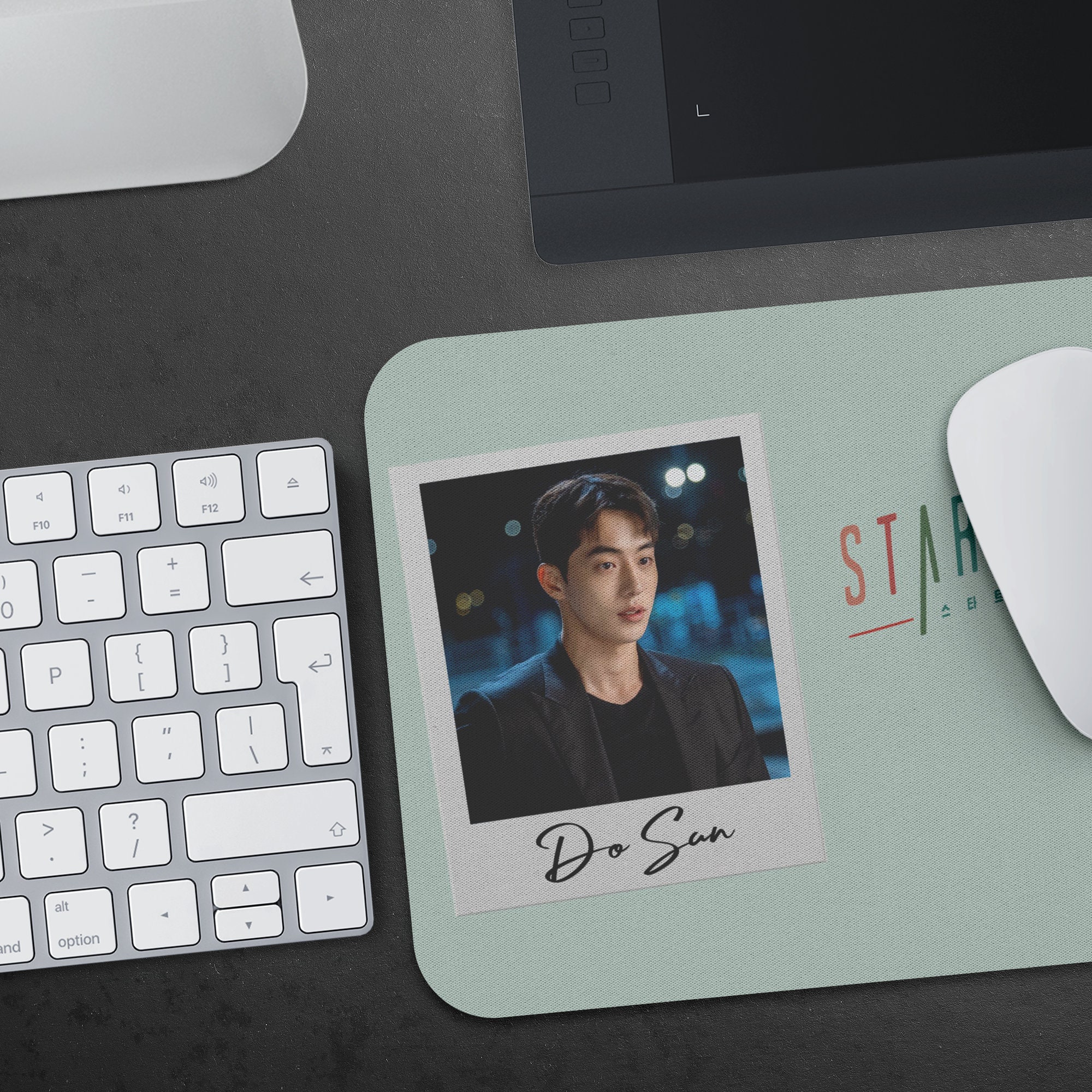 K Drama Inspired Mouse Pad, Do San Cute Desk Laptop Mouse Pad, Birthday ...