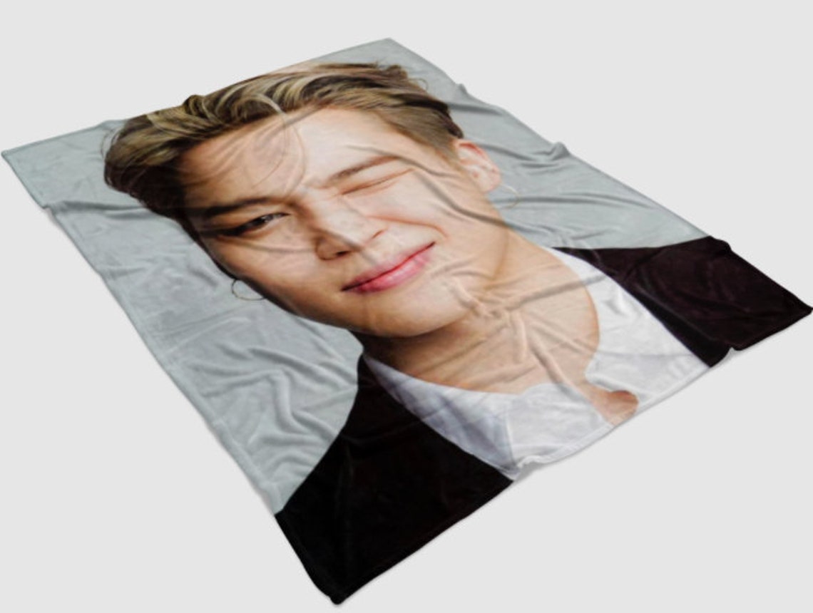 Jimin Blanket, BTS Fleece Blanket, K Pop Blanket, Gift for Kpop Fans ...