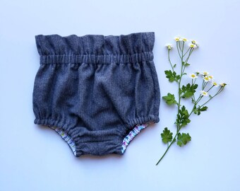 Denim diaper cover | Etsy