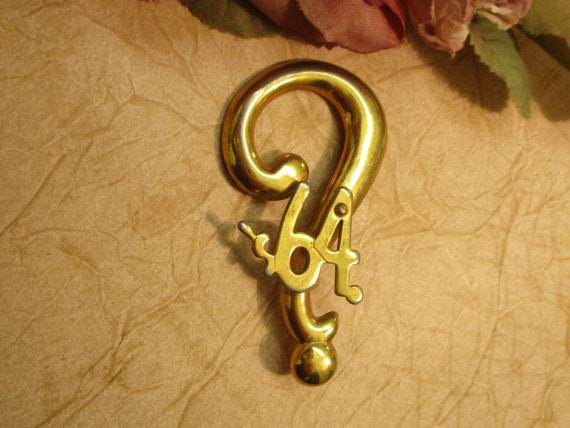 RARE 64,000 Dollar Question Game Show Brooch~VINTAGE … - Gem