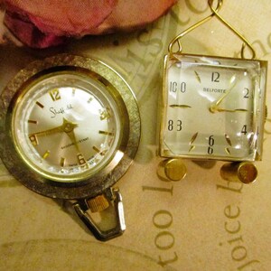 VINTAGE MECHANICAL Pocket Watch Pendant Watch Lot for Repair Parts ...