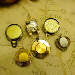 VINTAGE MECHANICAL Pocket Watch Pendant Watch Lot for Repair Parts ...