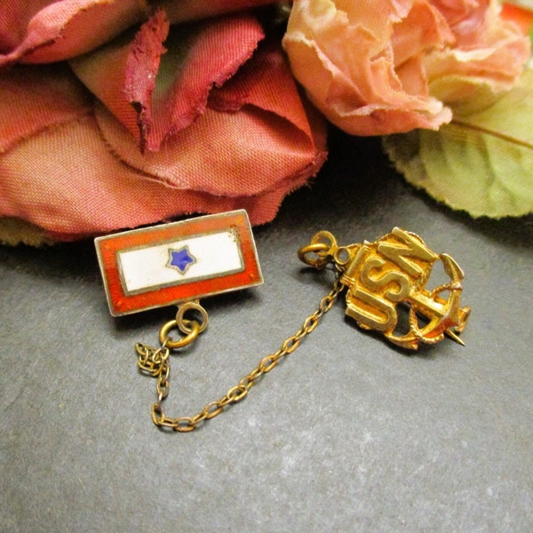 Wwii Blue Star Pin - Etsy