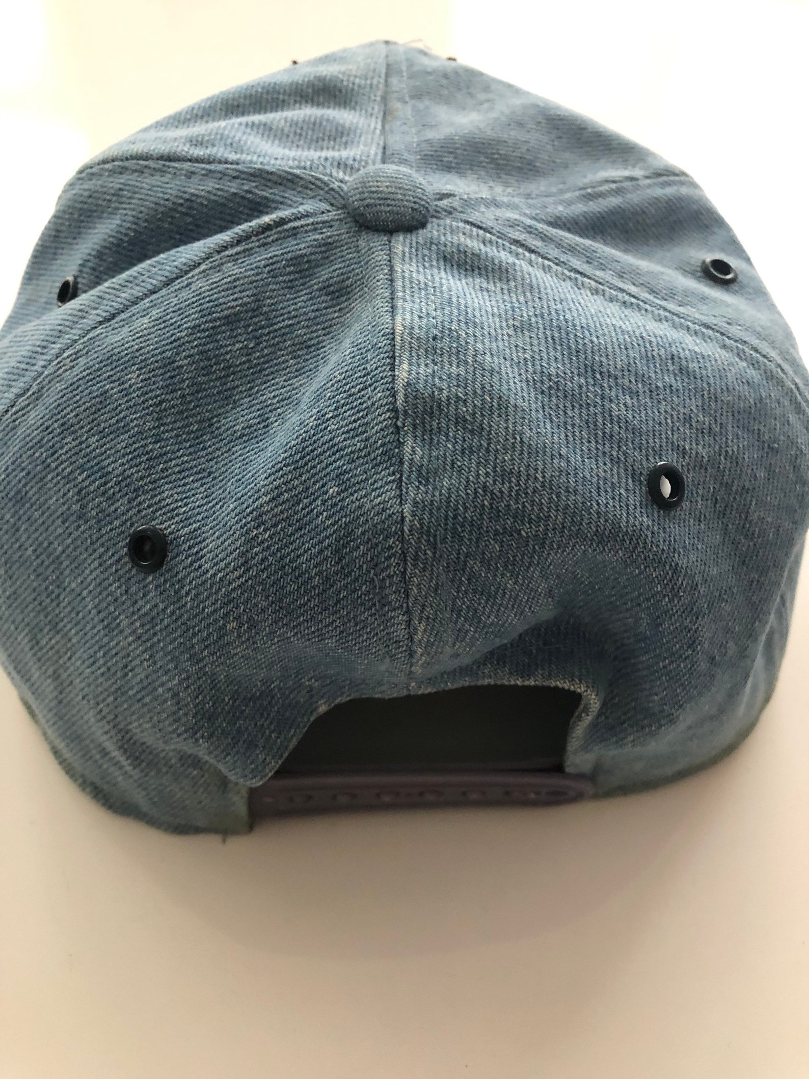 Denim blue Harley Davidson Hat Vintage SnapBack | Etsy