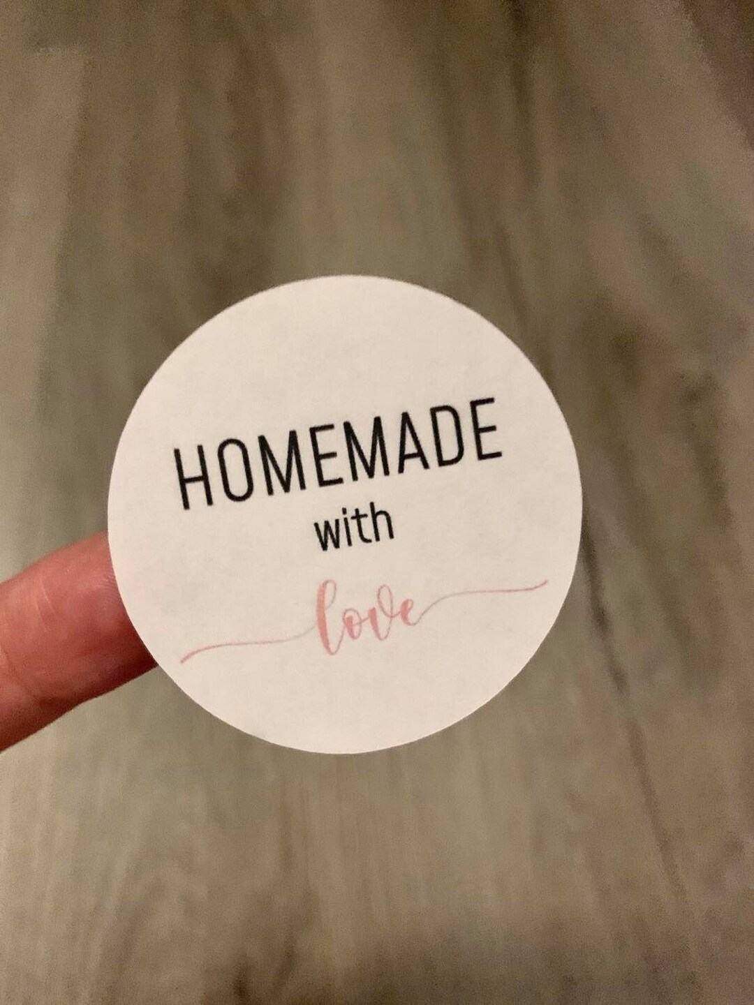 24 Pack Homemade With Love Sticker/labels for Gifts, Envelopes and More ...