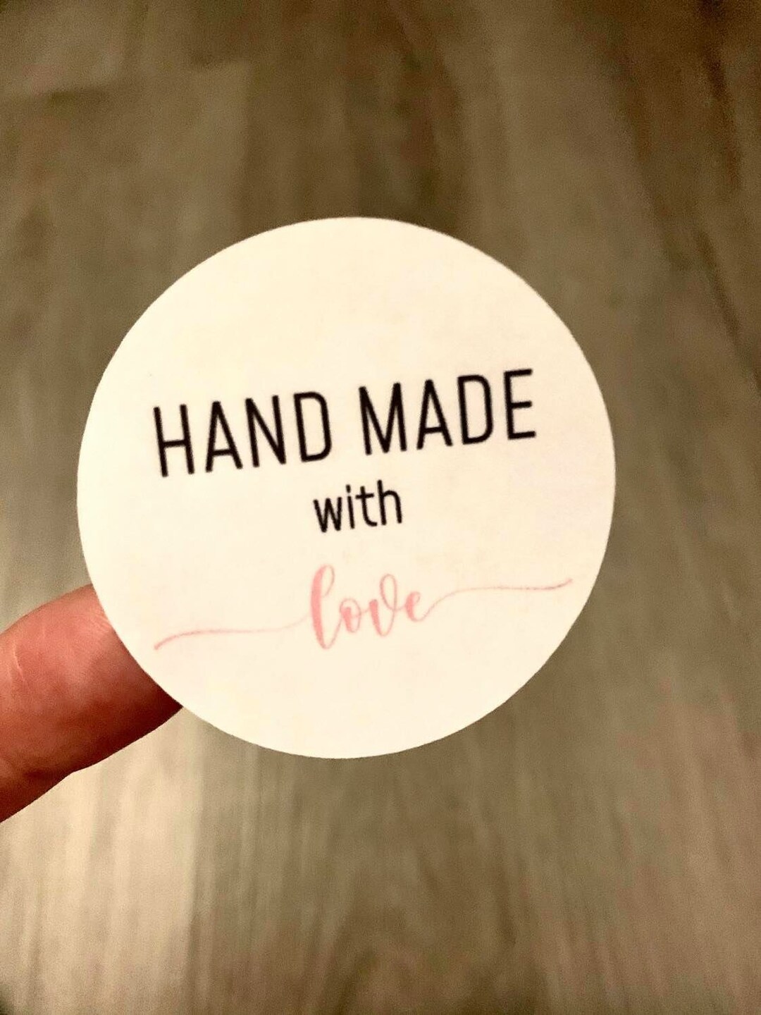 24 Pack Hand Made With Love Sticker/labels for Gifts, Envelopes and ...