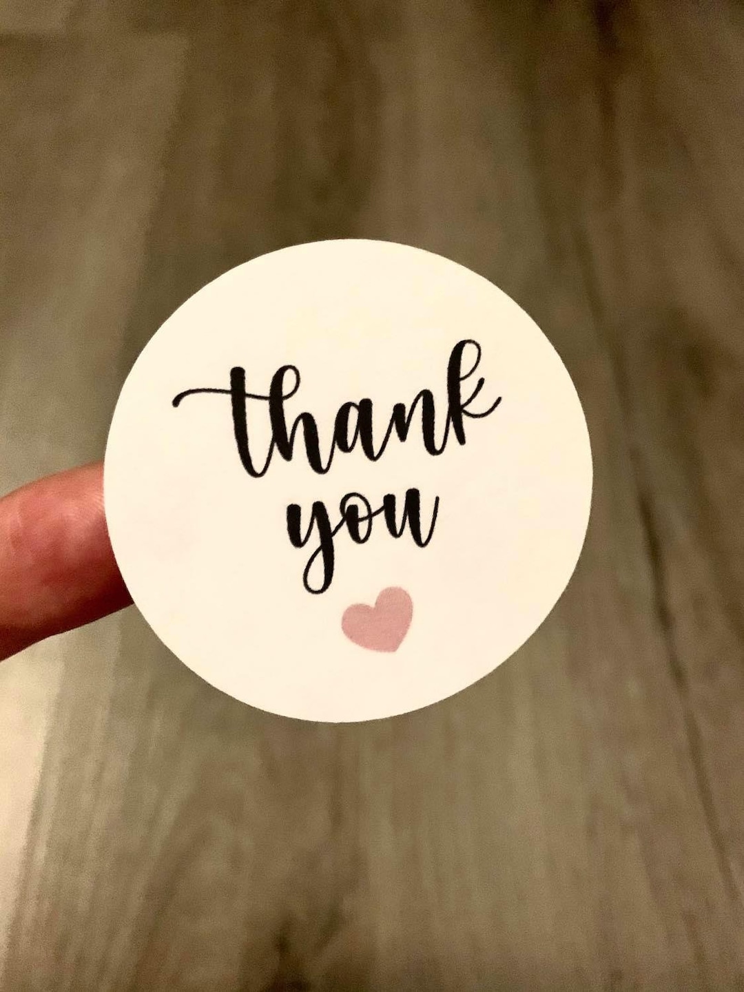 24 Pack Thank You Sticker/labels for Gifts, Envelopes and More - Etsy