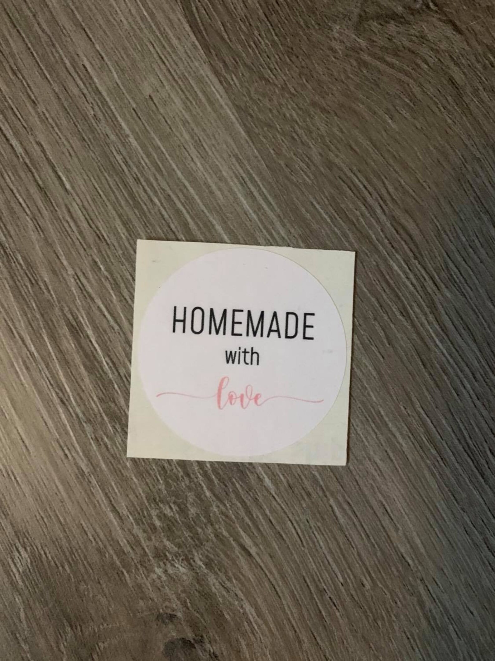 24 Pack Homemade With Love Sticker/labels for Gifts, Envelopes and More ...