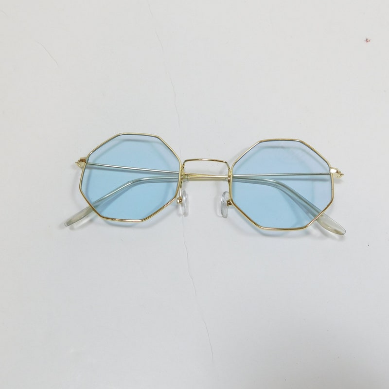 Octagon Eyeglasses - Etsy