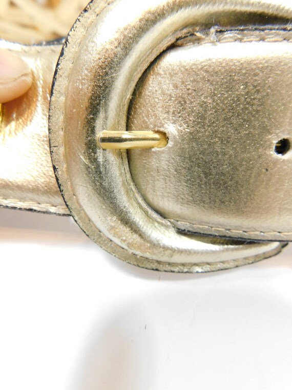 Vintage 80s Omega Gold Tone Medallion Coin Face Tokyo… - Gem