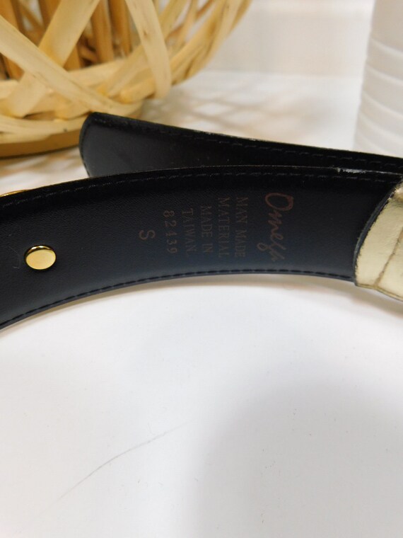 Vintage 80s Omega Gold Tone Medallion Coin Face Tokyo… - Gem