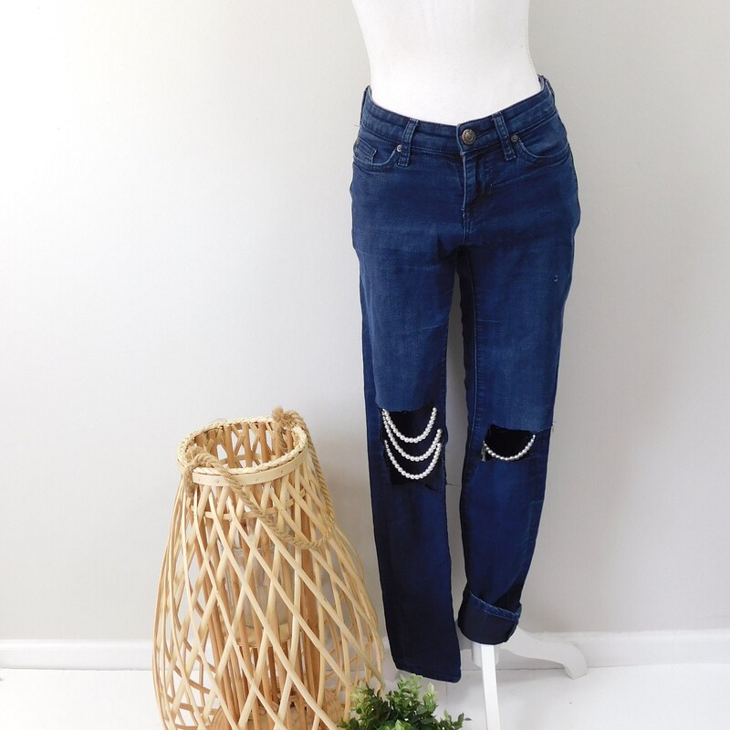 Bedazzled Jeans - Etsy