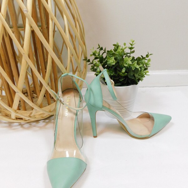 Mint Green Shoes - Etsy